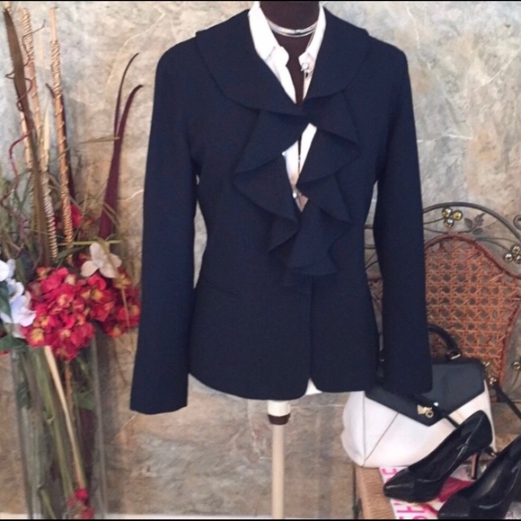 Ralph Lauren | Jackets & Coats | Ralph Lauren Stunning Ruffled Suit ...